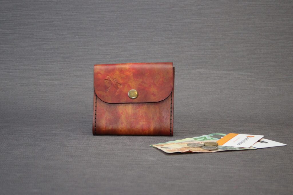 Square Leather Wallet - Artisan Hideaway