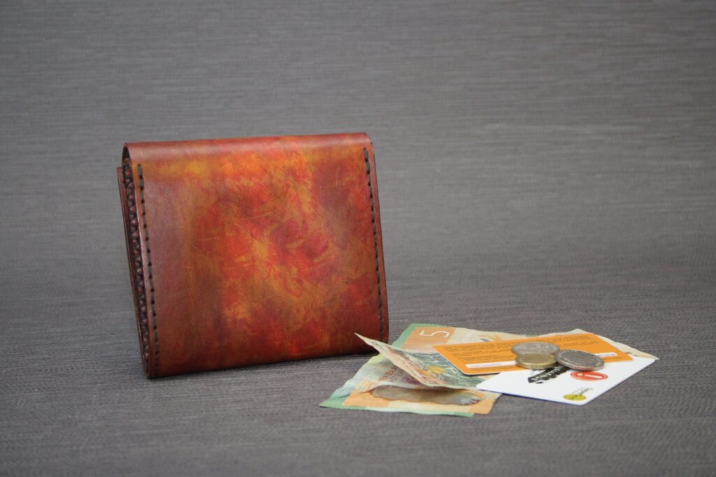 Square Leather Wallet - Artisan Hideaway