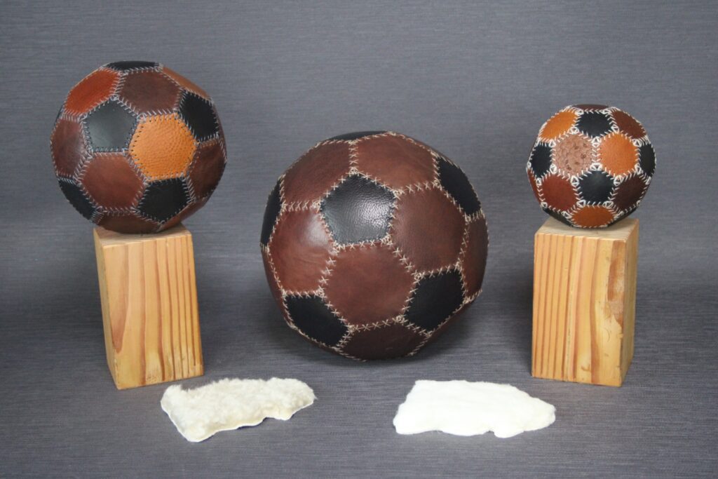 Downloadable Leather Scrap Ball Pattern - Artisan Hideaway