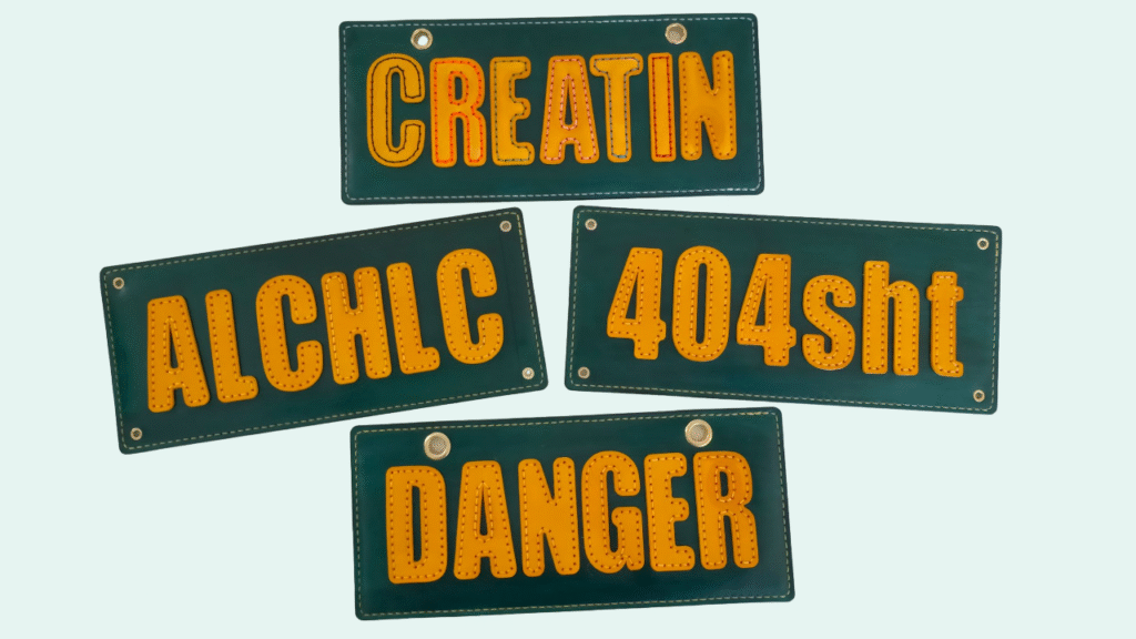 Downloadable Leather Sign Pattern - Artisan Hideaway