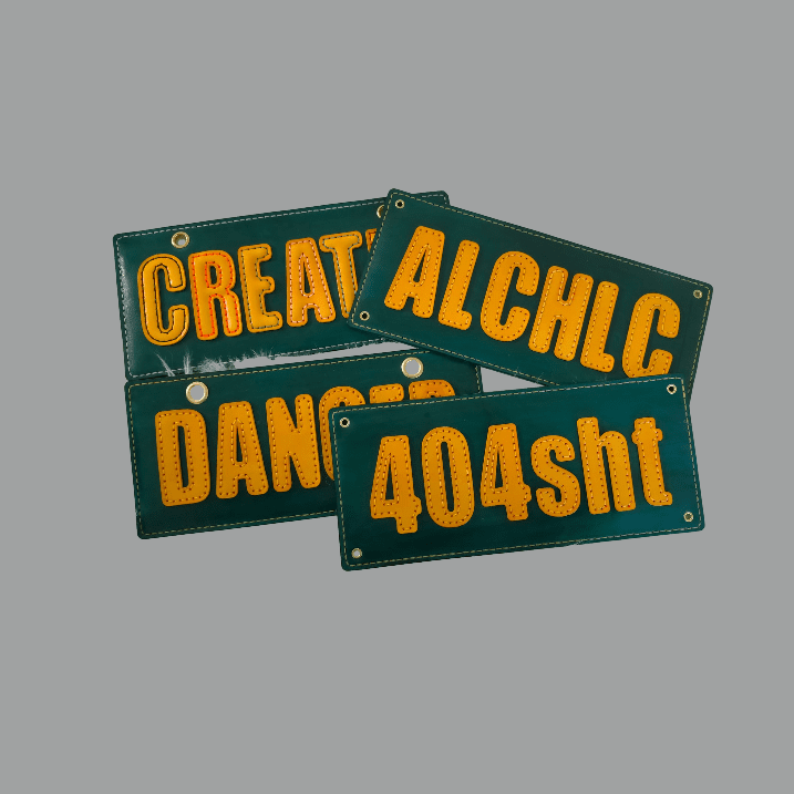 Downloadable Leather Sign Pattern - Artisan Hideaway