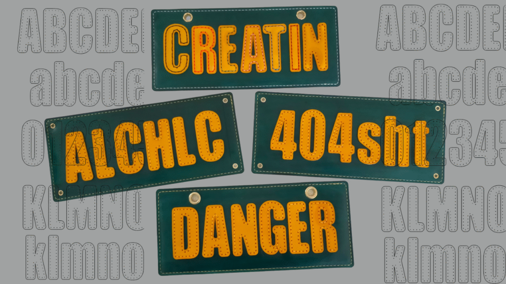 Downloadable Leather Sign Pattern - Artisan Hideaway